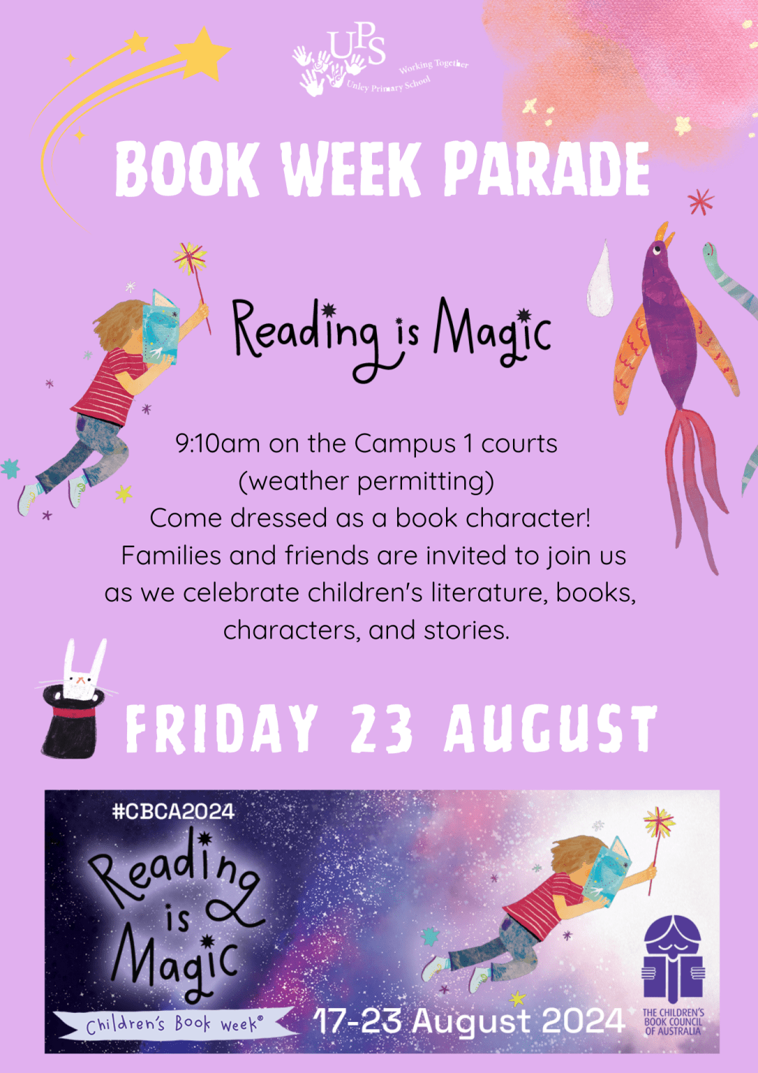 Book Week Parade – Unley Primary School News