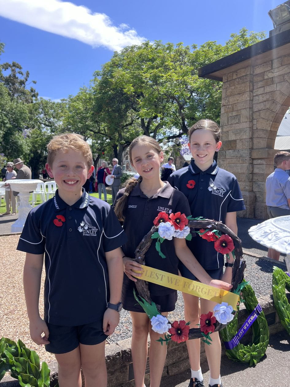 Remembrance Day – Unley Primary School News